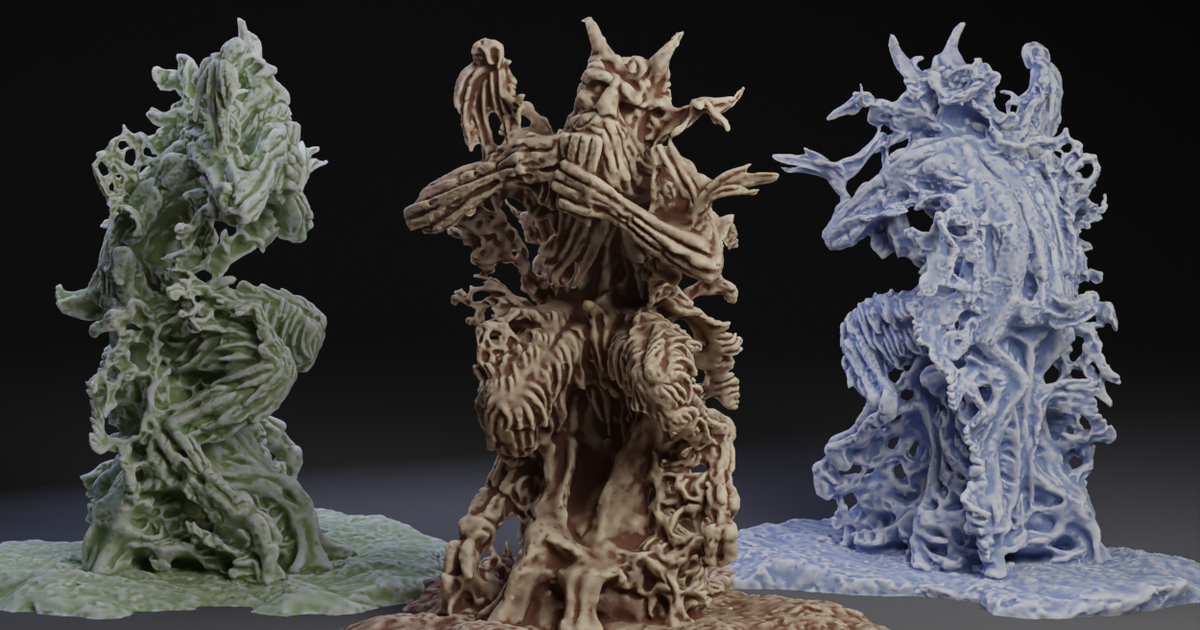 Pan Tree / Growing Statue by Peter Farell | Printables Store