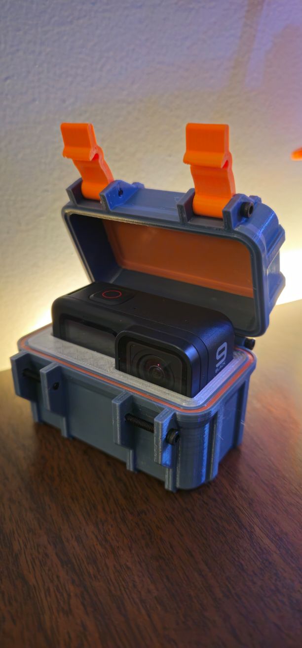 GoPro Rugged Case Top TPU Insert by Ian Biscuits | Download free STL ...