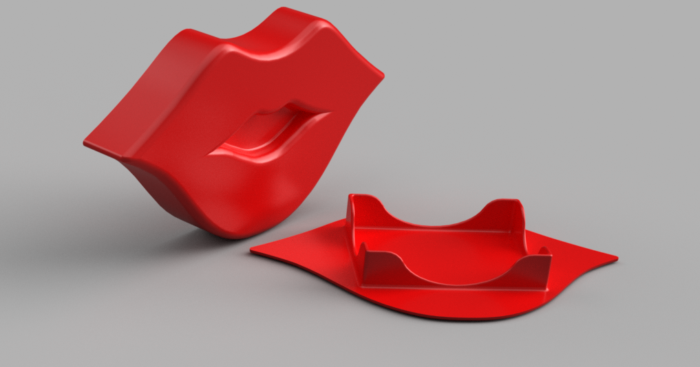 Lips Card Box by automontronic | Download free STL model | Printables.com