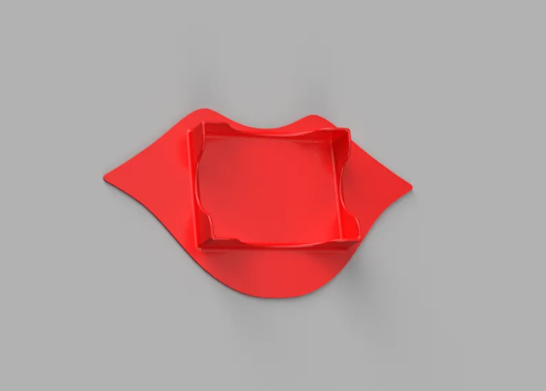 Lips Card Box by automontronic | Download free STL model | Printables.com