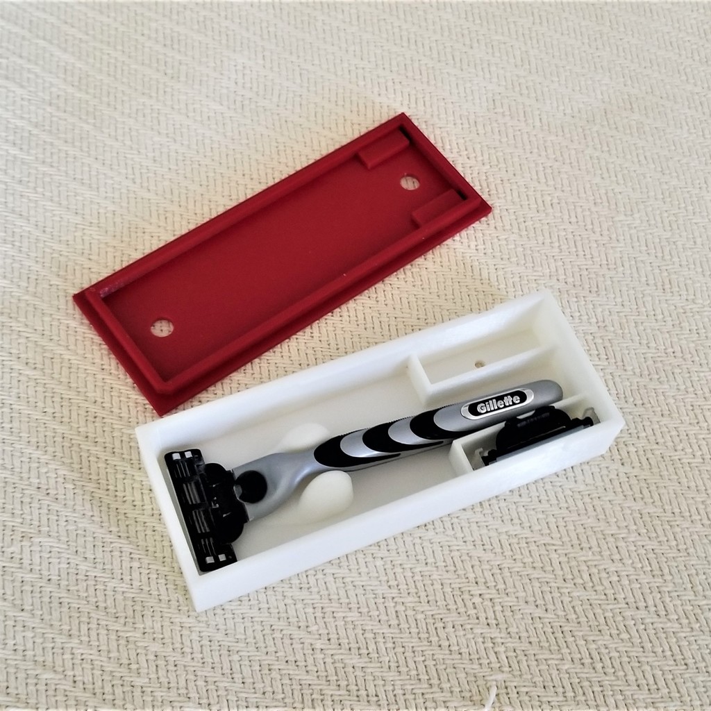 Mach3 Razor Travel Case by Jimbo70 | Download free STL model ...