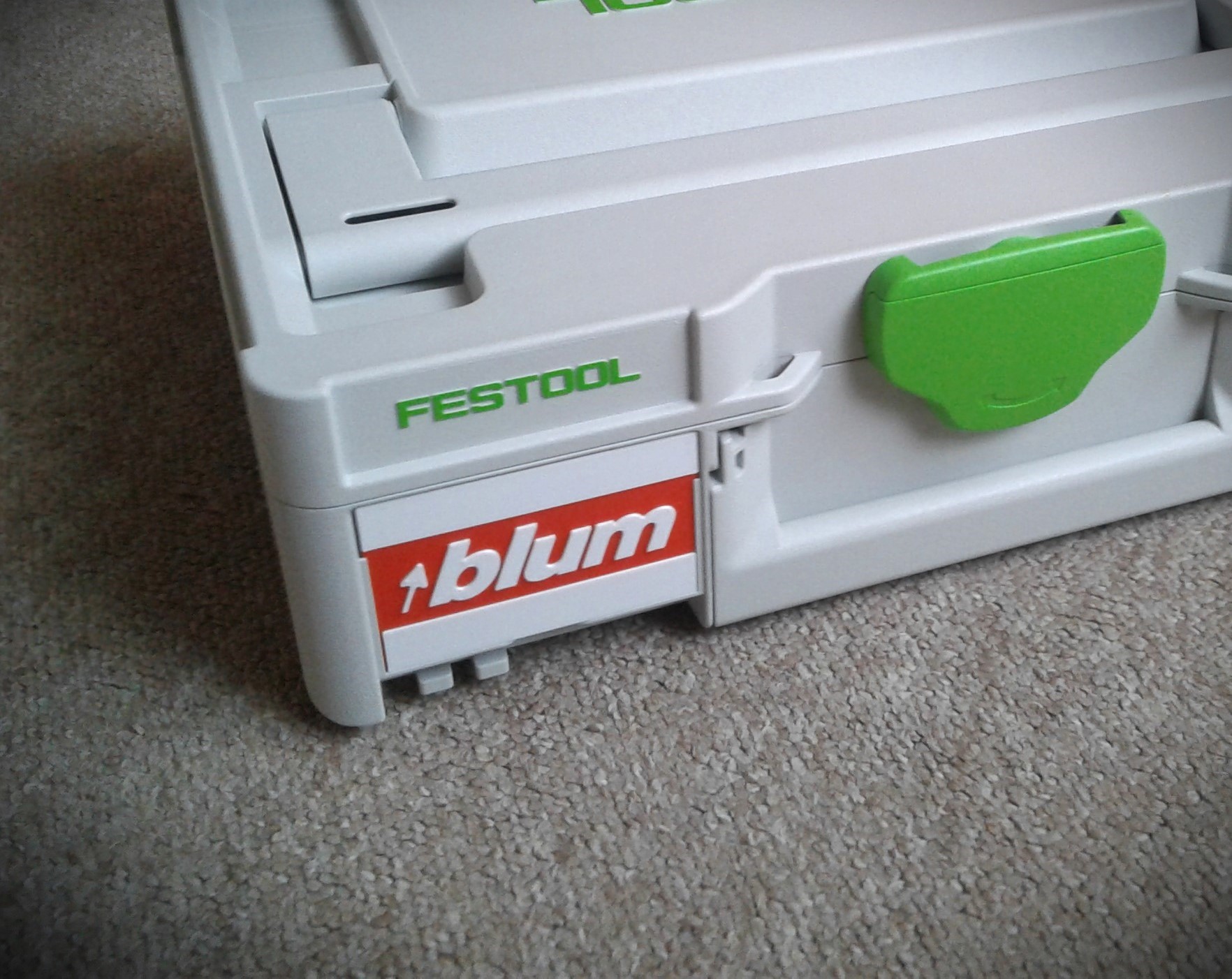 Blum label for Tanos / Festool systainer SYS3 by Piotr Kamycki ...