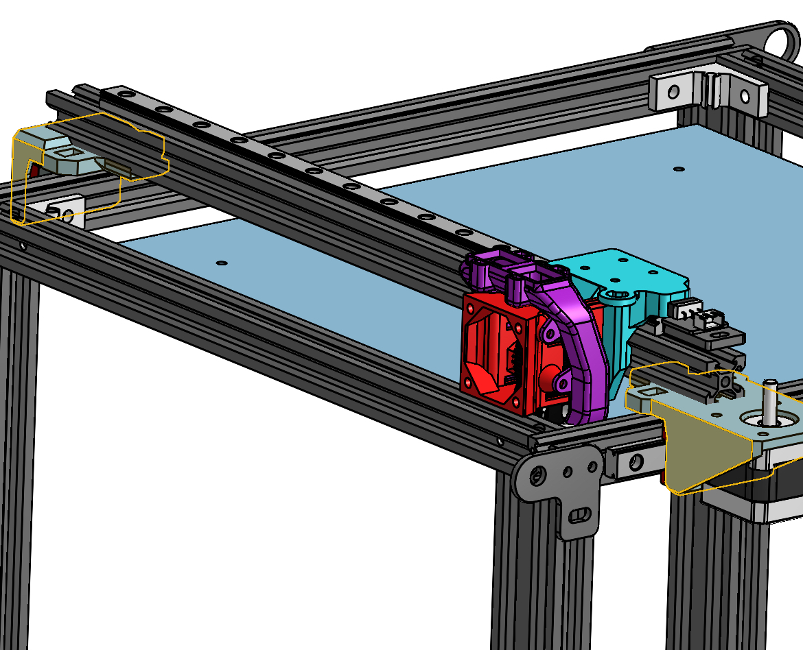 Ender 5 Pro Y-axis Linear Rails Mounts by Milli | Download free STL ... Ender 5 Pro Y-axis Linear Rails Mounts by Milli | Download free STL ...