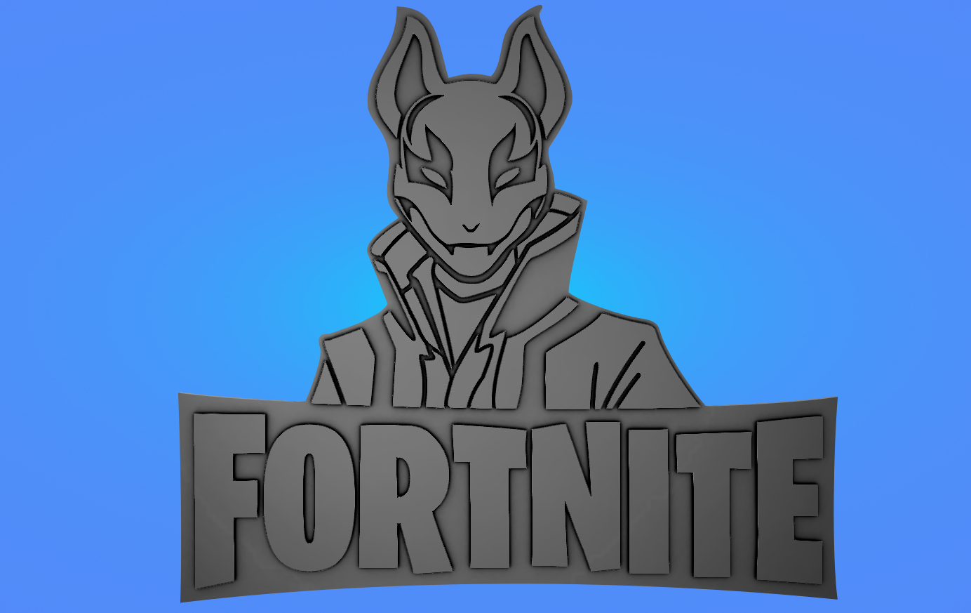 Fortnite wall art by Ts3D | Download free STL model | Printables.com
