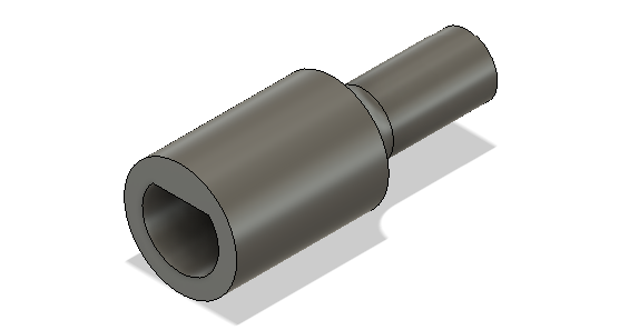 Nema23 shaft adapter by reason_rock | Download free STL model ...