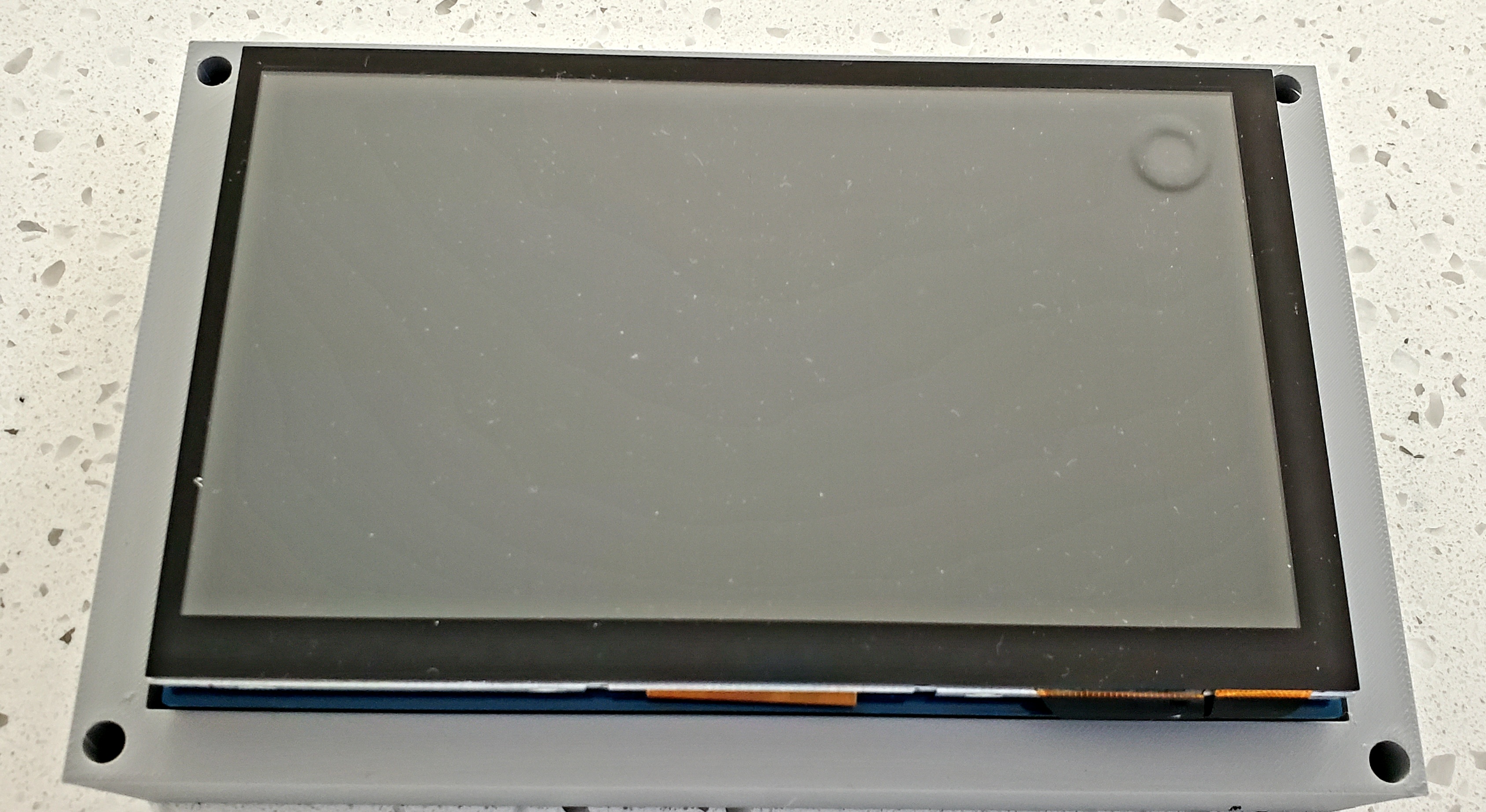 Raspberry Pi 4 with a 7inch touchscreen by tomk0014 | Download free STL ...