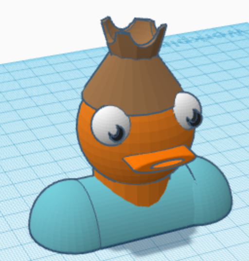 Fortnite Fish-sticks bust by Moz350 | Download free STL model ...