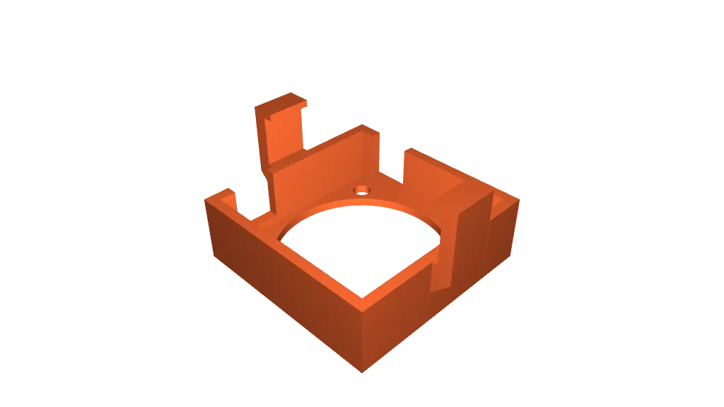 LSI 9400-16i Noctua NF-A4x10 Fan Shroud by handro | Download free STL ...