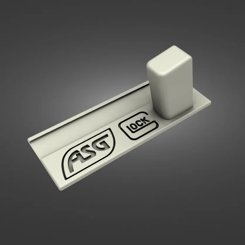 Glock 19 Stand & Mag Holder (ASG) by JW Designs | Download free STL ...