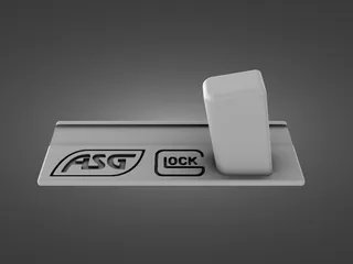 Glock 19 Stand & Mag Holder (ASG) by JW Designs | Download free STL ...