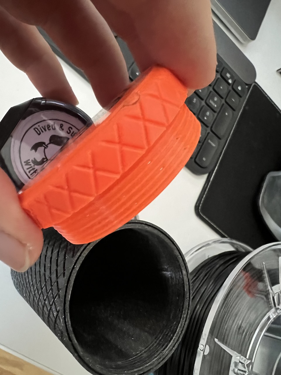 Scuba Diving Stamp Storage Box by djk96 | Download free STL model ...