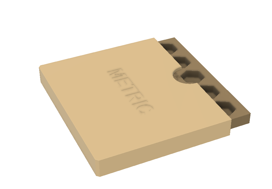 Metric tap and die case by Jimbo70 | Download free STL model ...
