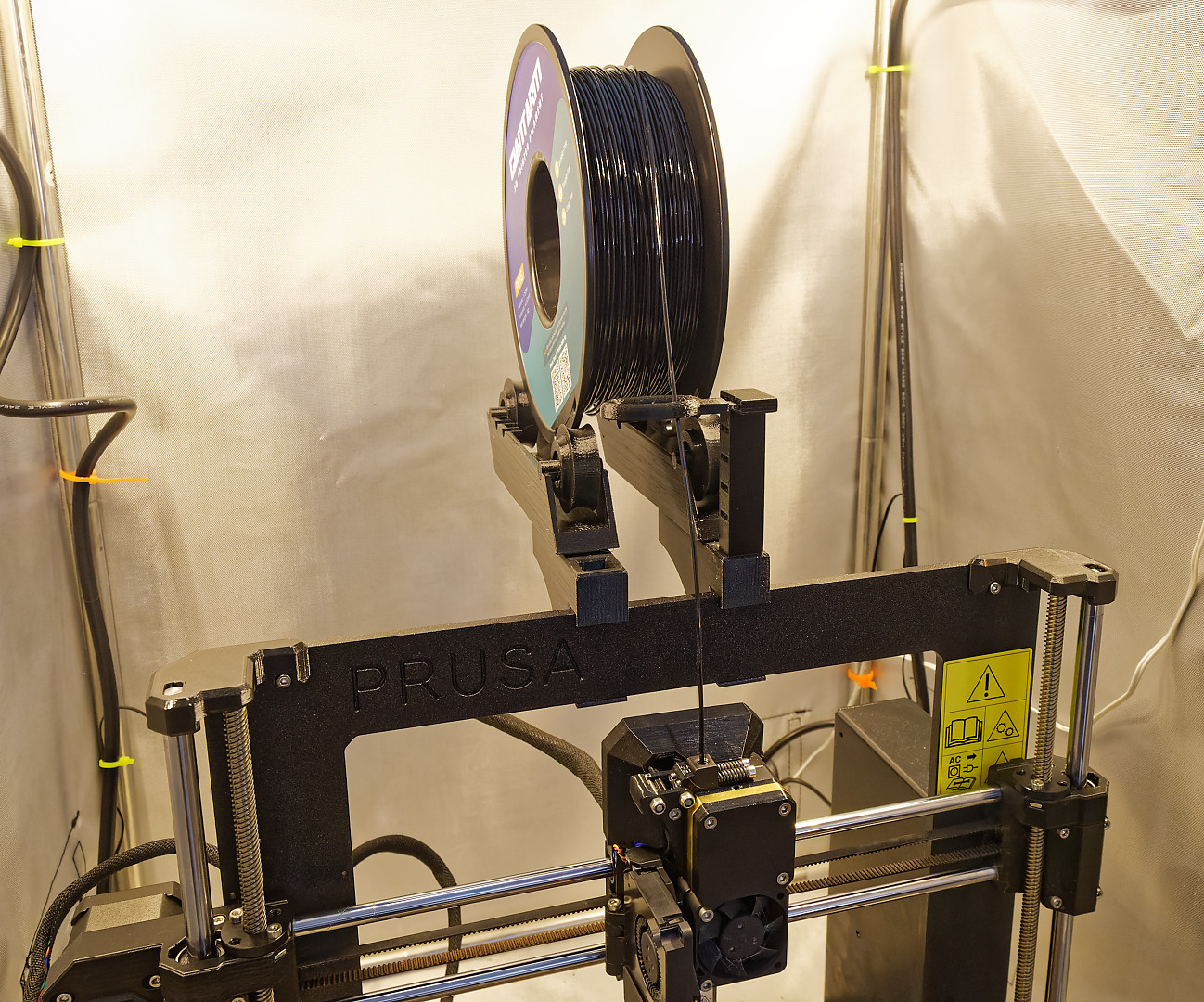 Spool(s) Holder: Printer Mounted by Gord.Lawry | Download free STL ...