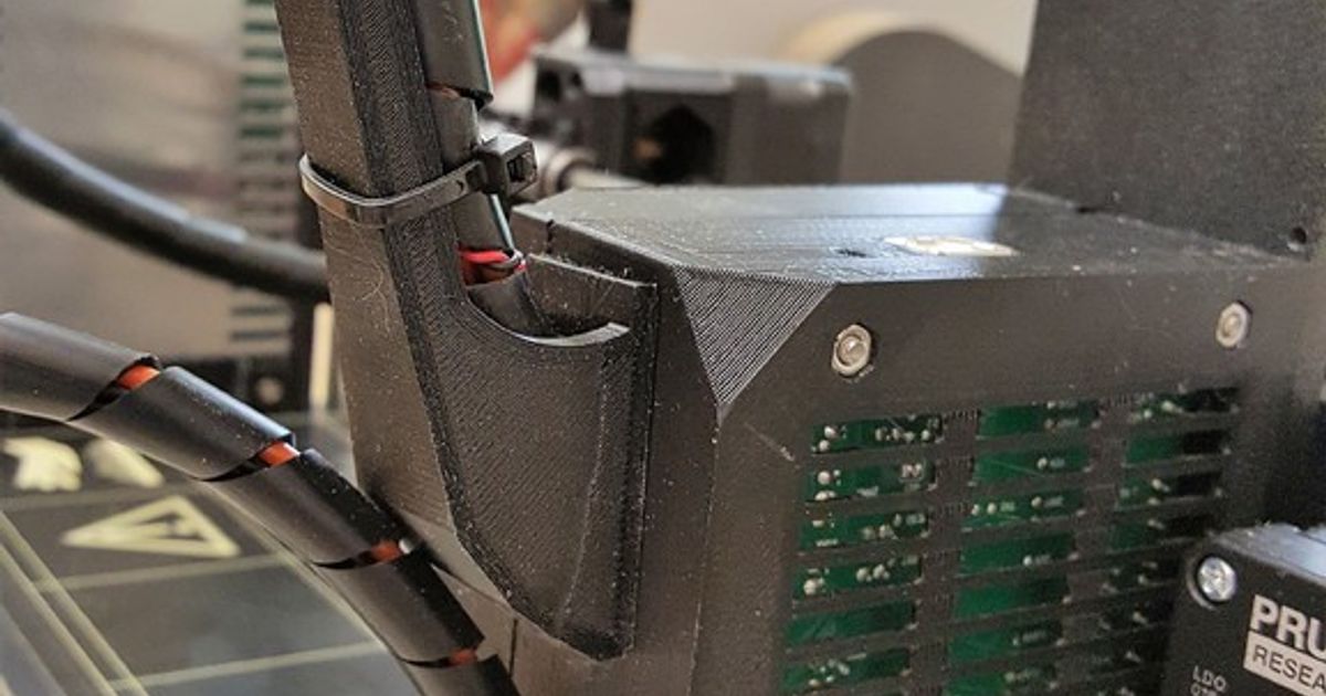 Prusa Cable Support by Jimbo70 | Download free STL model | Printables.com