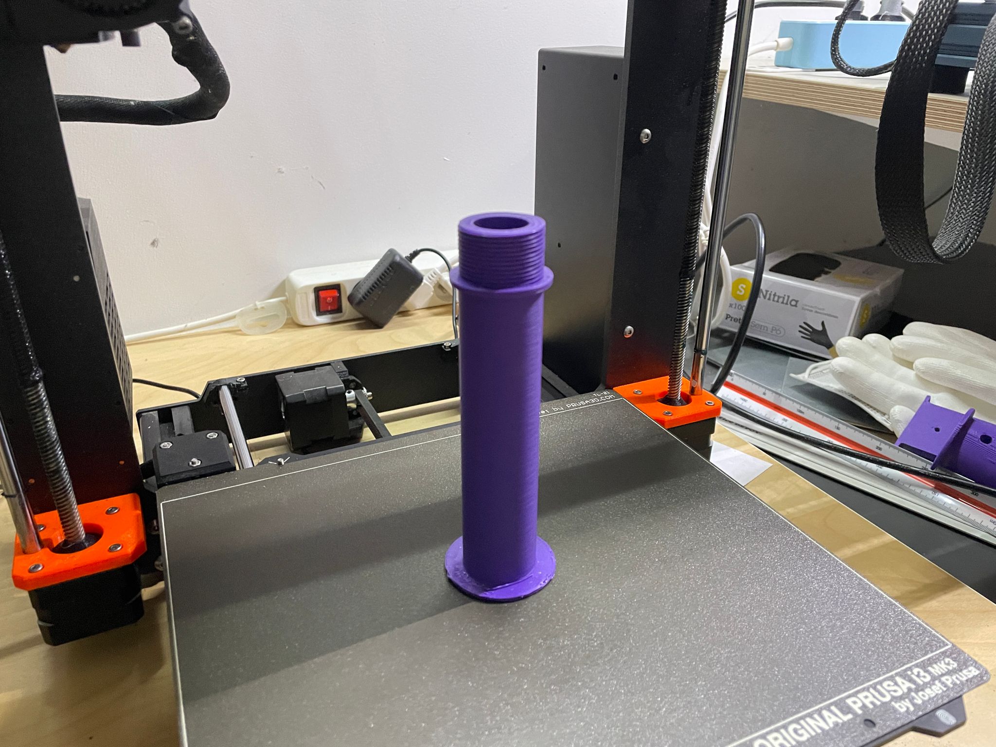 Elegoo Neptune 3Kg roll adapter by Edo Esaine | Download free STL model ...