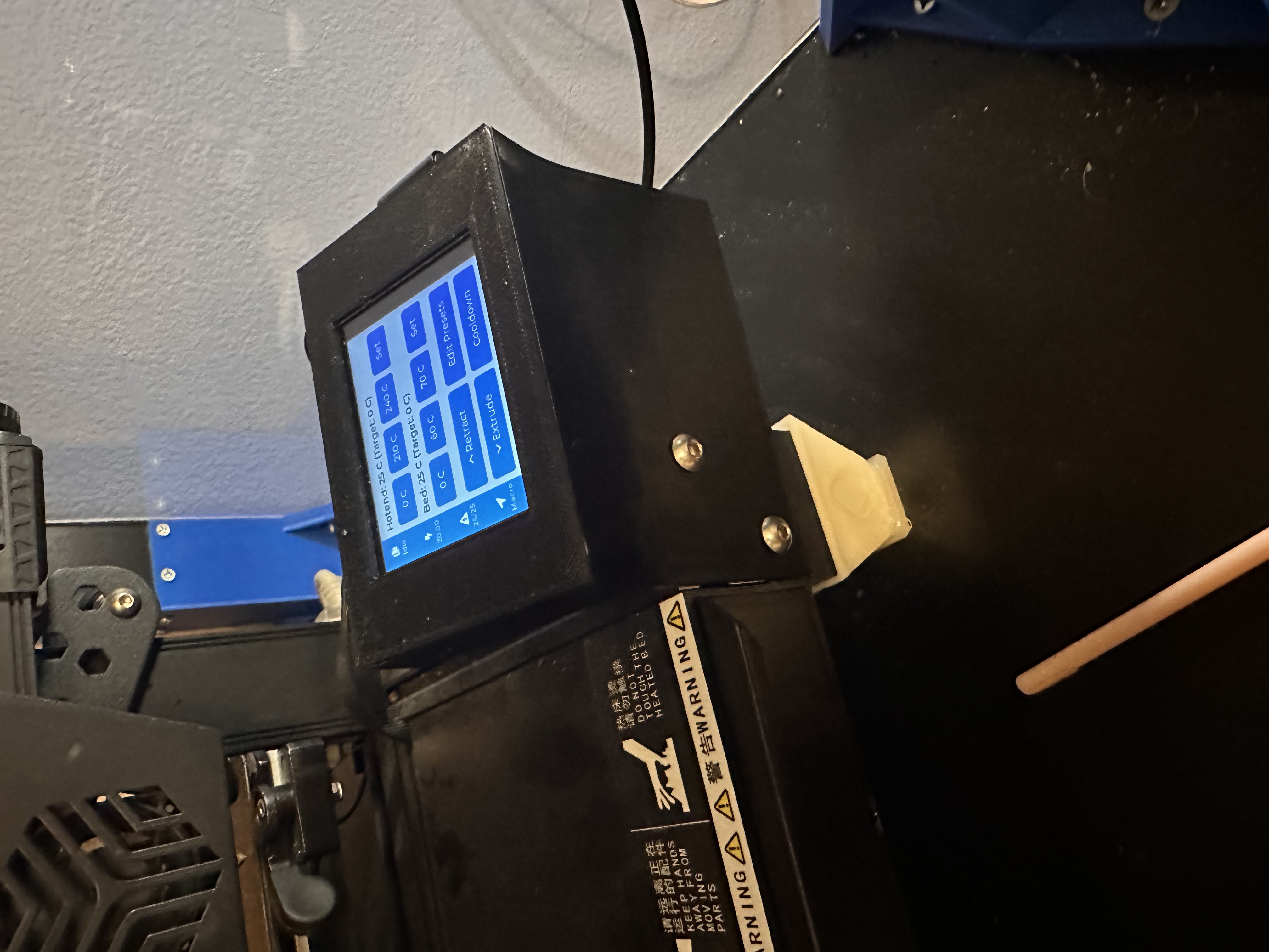 CYD Display mount for CR6-SE by richspencer71 | Download free STL model ...