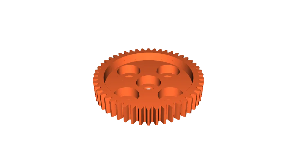 Spur gear with 48 teeth by Valentin3103 | Download free STL model ...