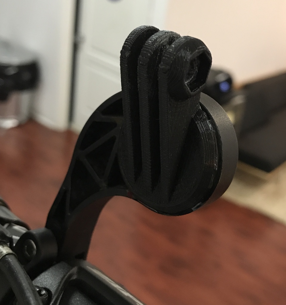 GoPro Garmin Adapter by thrasher | Download free STL model | Printables.com