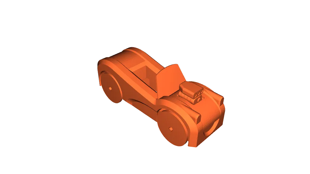 SpeedyBolide (Rubber band powered toy car) by Will Gregory | Download ...
