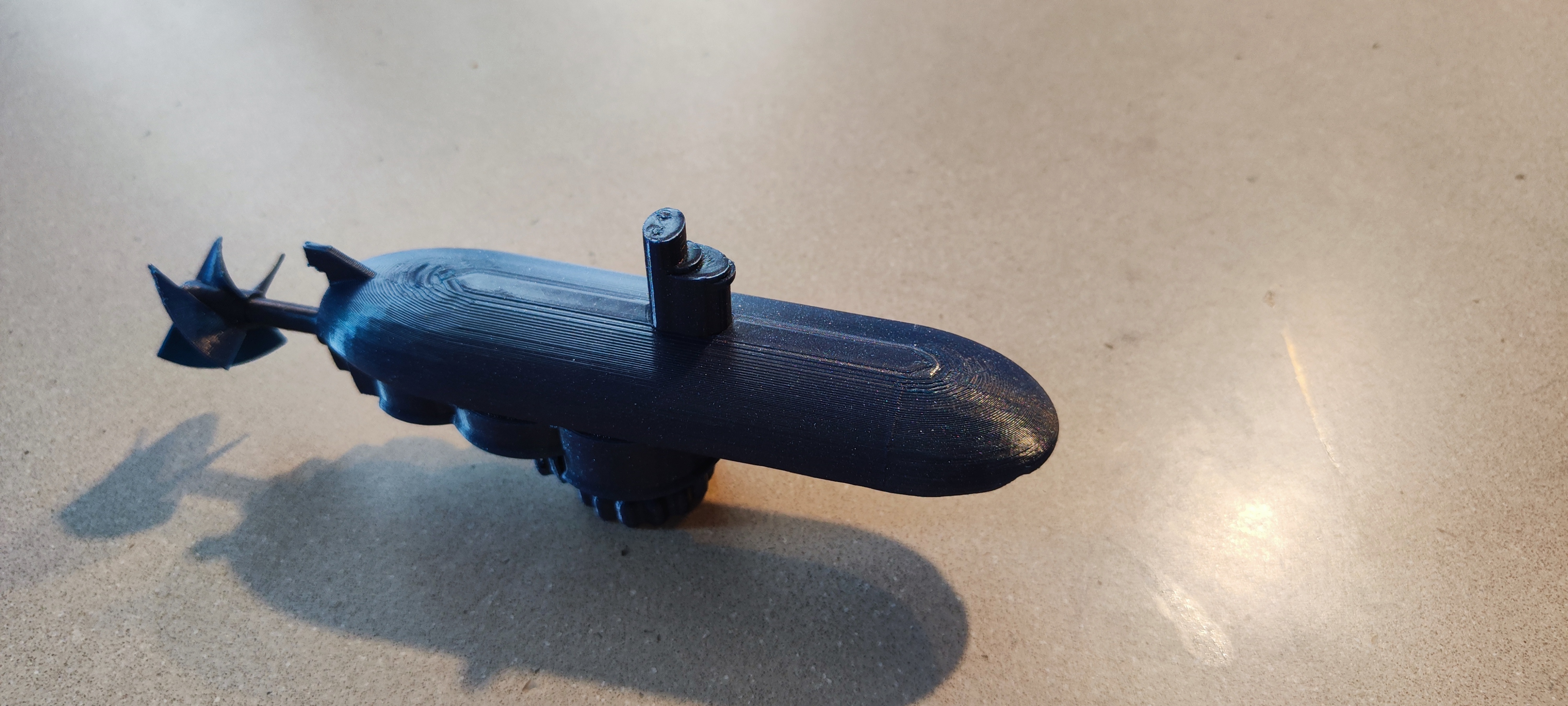 Wind up Submarine by IXI | Download free STL model | Printables.com