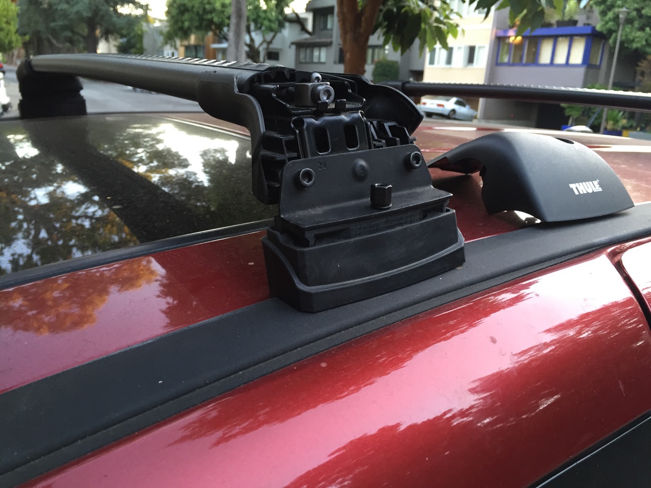 Thule Roof Rack Riser by thrasher | Download free STL model ...