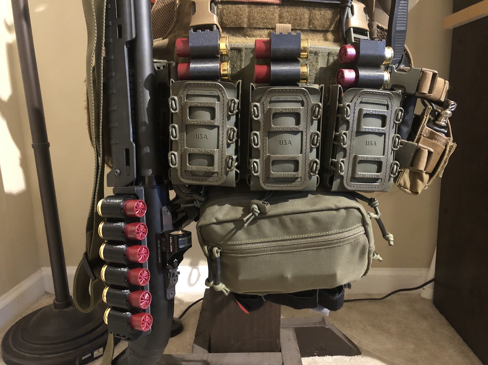 Shotgun Shell Carrier Inserts for Aridus QDC by Tabjo | Download free ...