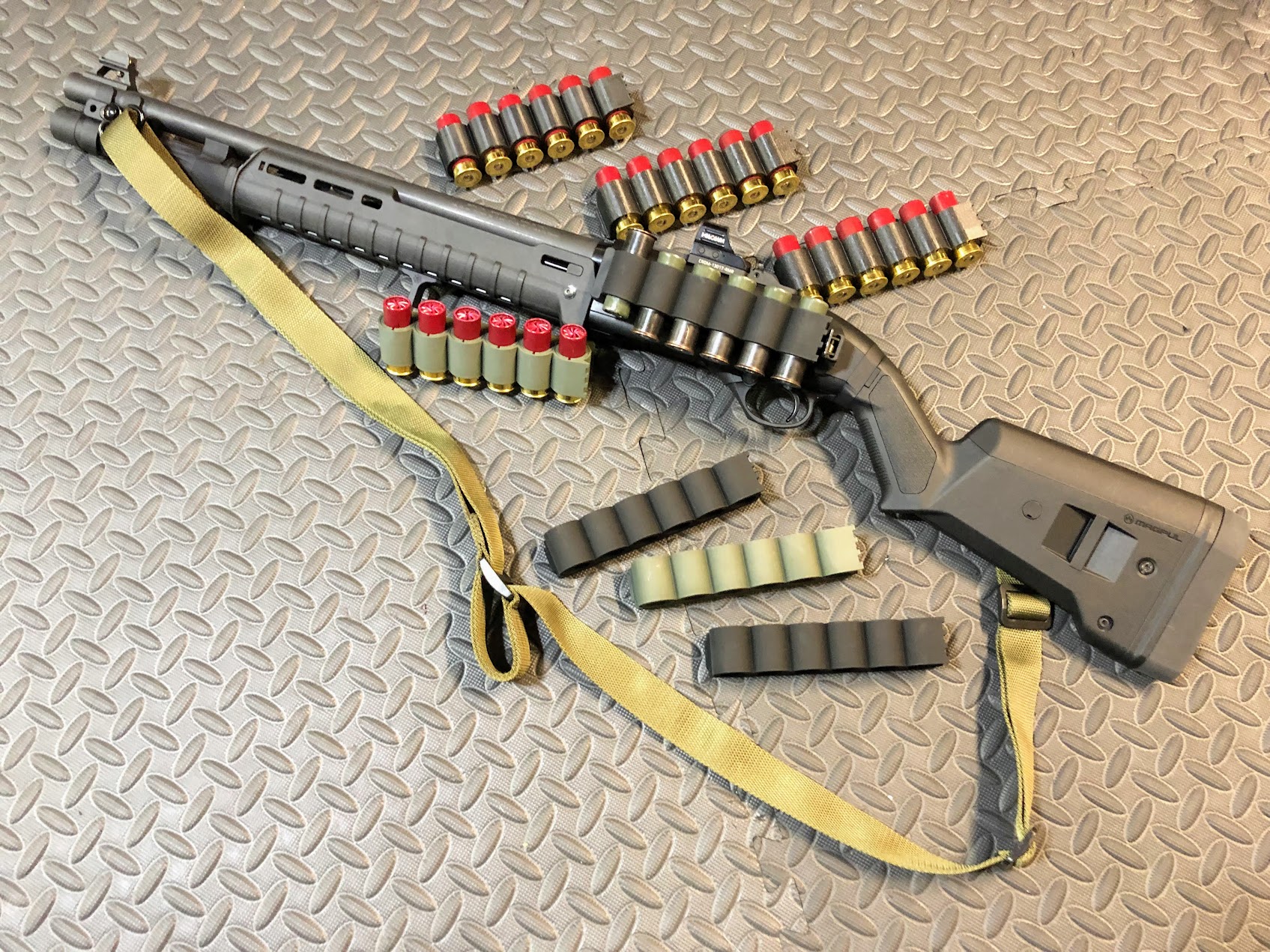 Shotgun Shell Carrier Inserts for Aridus QDC by Tabjo | Download free ...