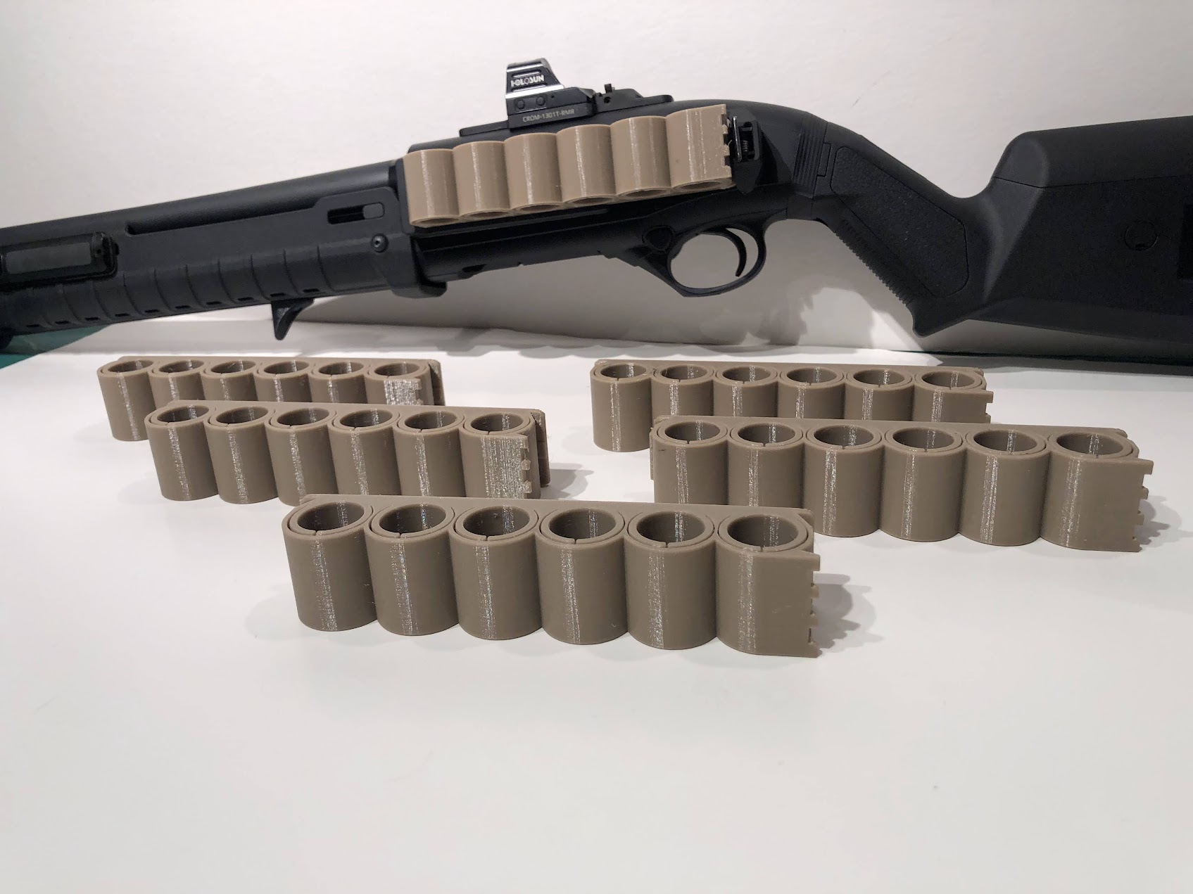 Shotgun Shell Carrier Inserts for Aridus QDC by Tabjo | Download free ...