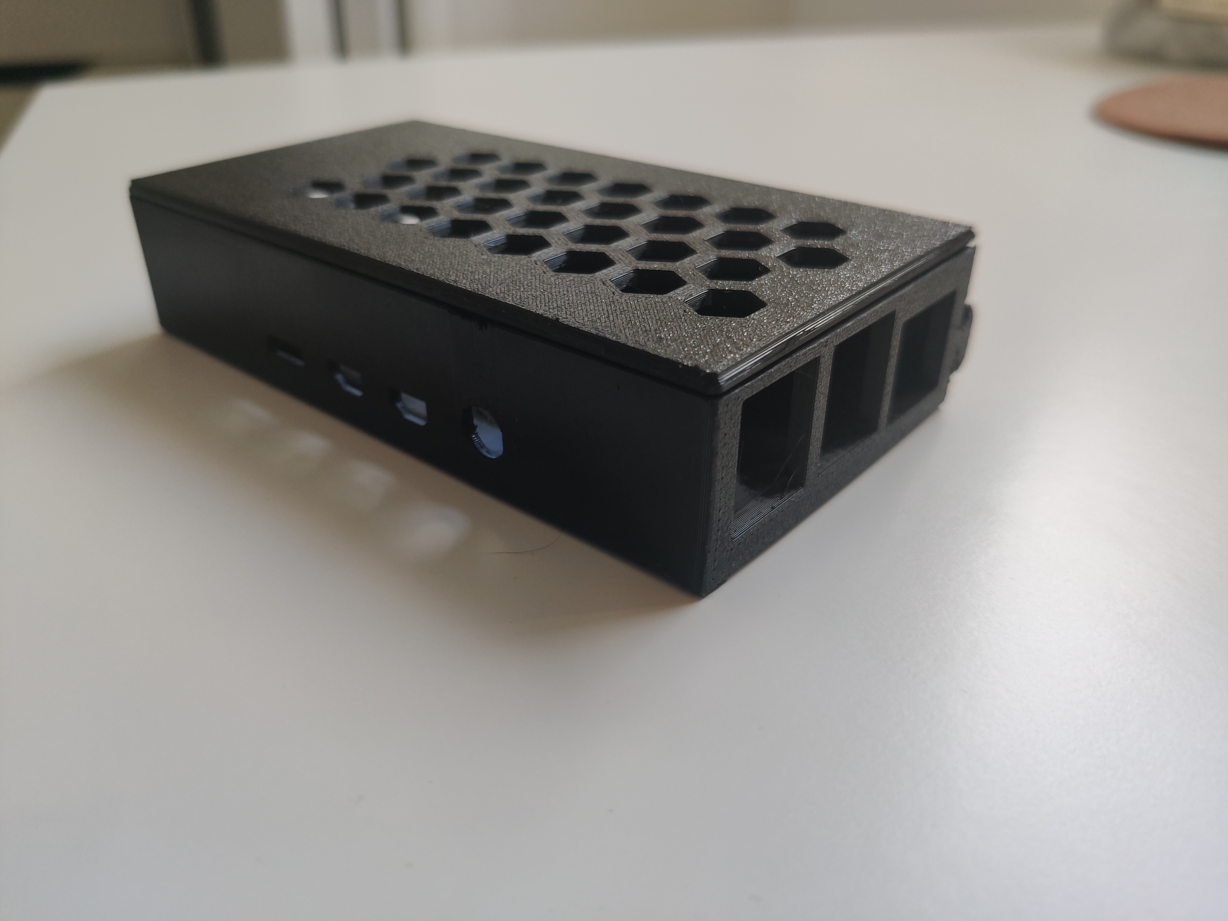 Raspberry Pi 4 case with 2020 extrusion mount and integrated LM2596 by ...