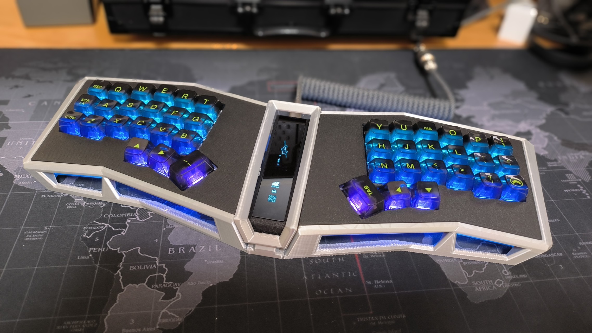 corne/crkbd keyboard afa case by WellKB | Download free STL model ...