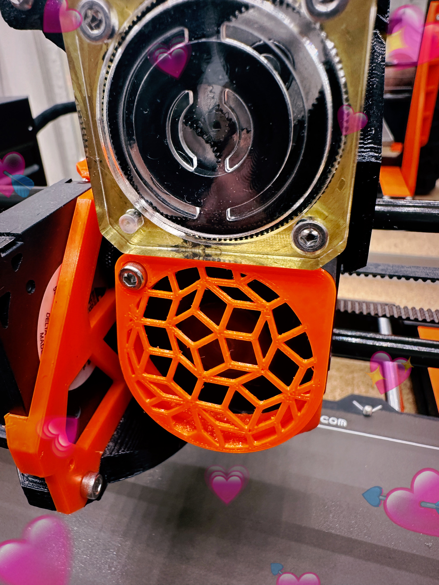 Penrose Fan Grill for Prusa MK4 / Lüftergrill für Prusa MK4 by eof ...