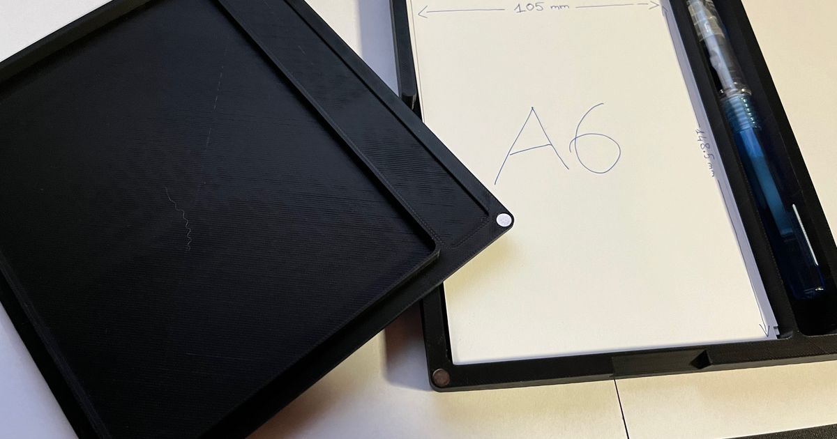 Loose Sheets Notebook by diomedet | Download free STL model ...