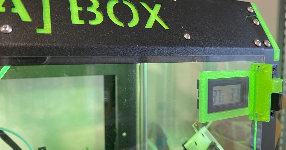 Humidity meter for printerbox and spooltank by Laurenz | Download free ...