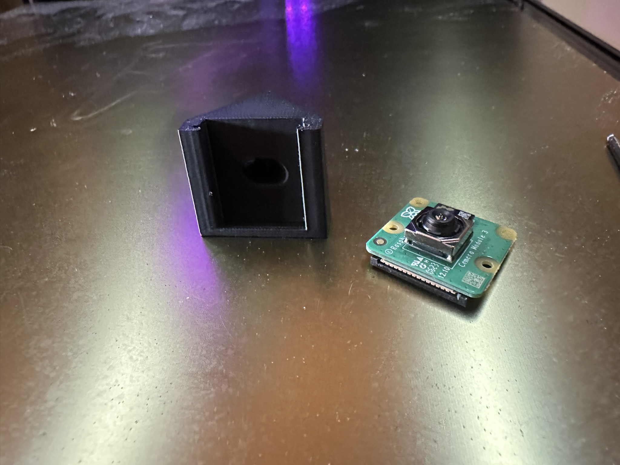 Raspberry Pi Camera Module 3 Corner Mount for Voron V2.4 v2 by jnull ...