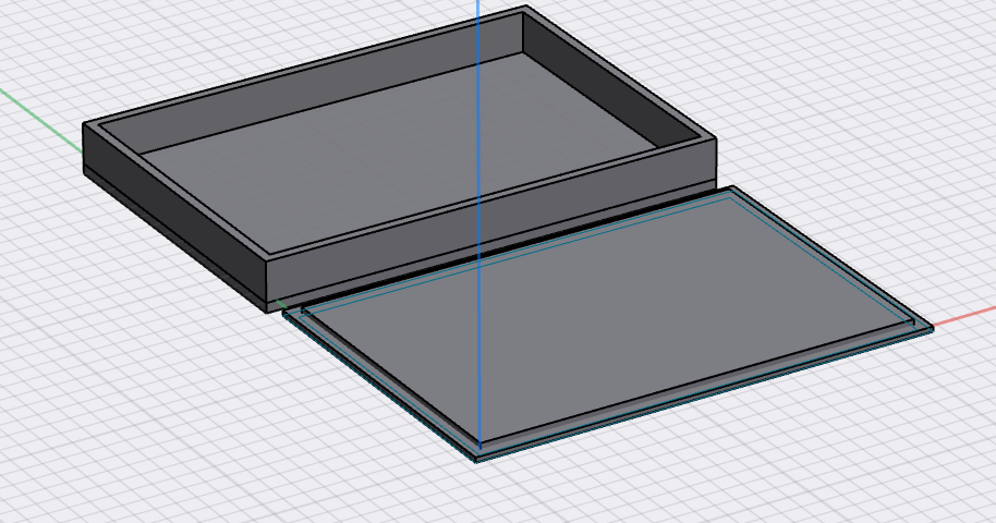 Simple Flat Box by DeastinY | Download free STL model | Printables.com