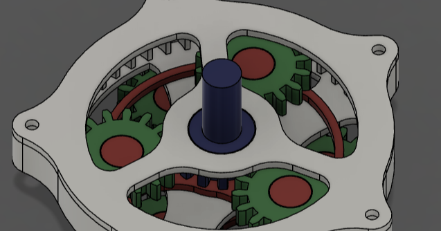 Stackable planetary gearbox by Yeet | Download free STL model ...