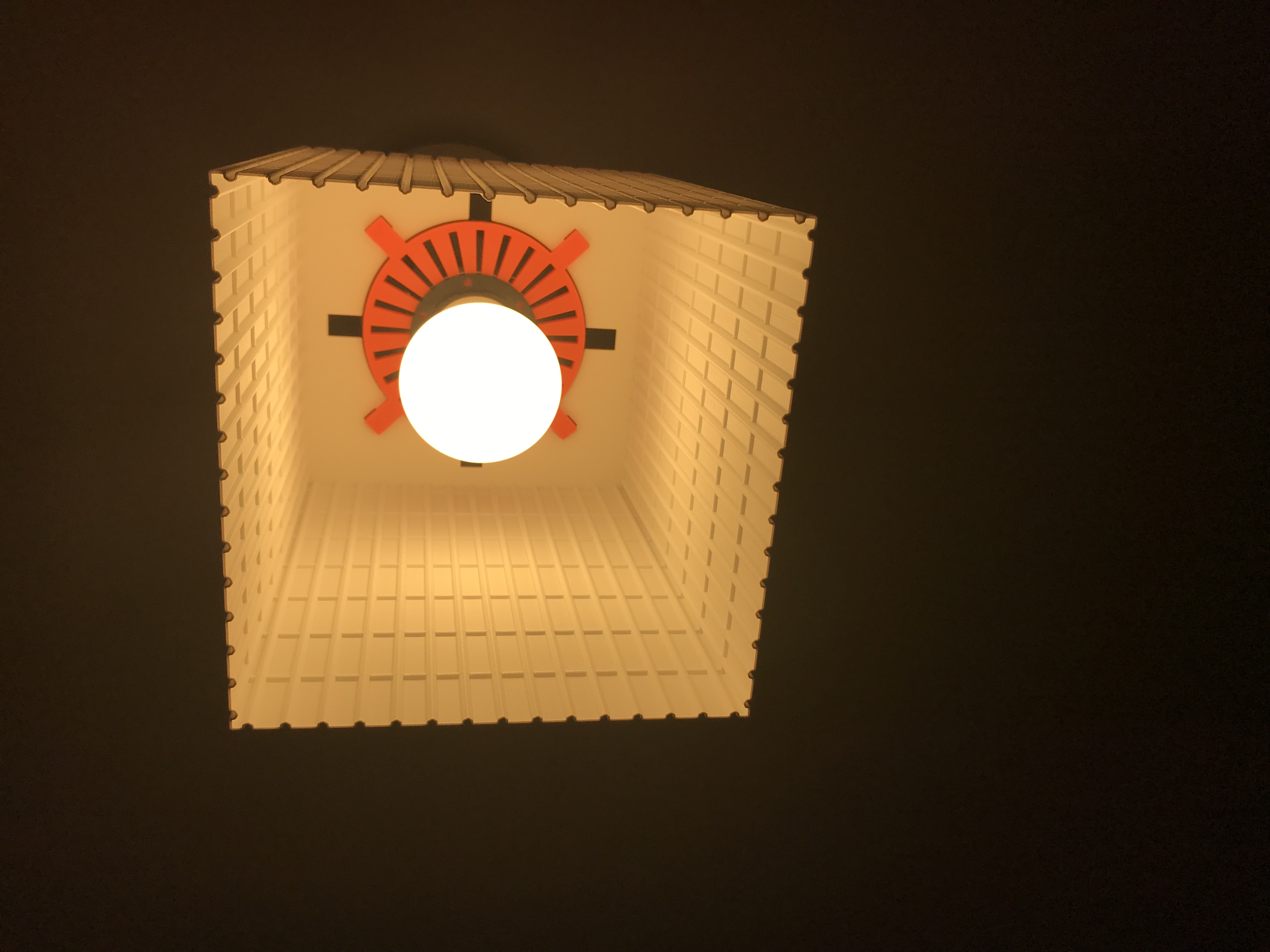 Pendant Lamp - Square Design by xyz | Download free STL model ...