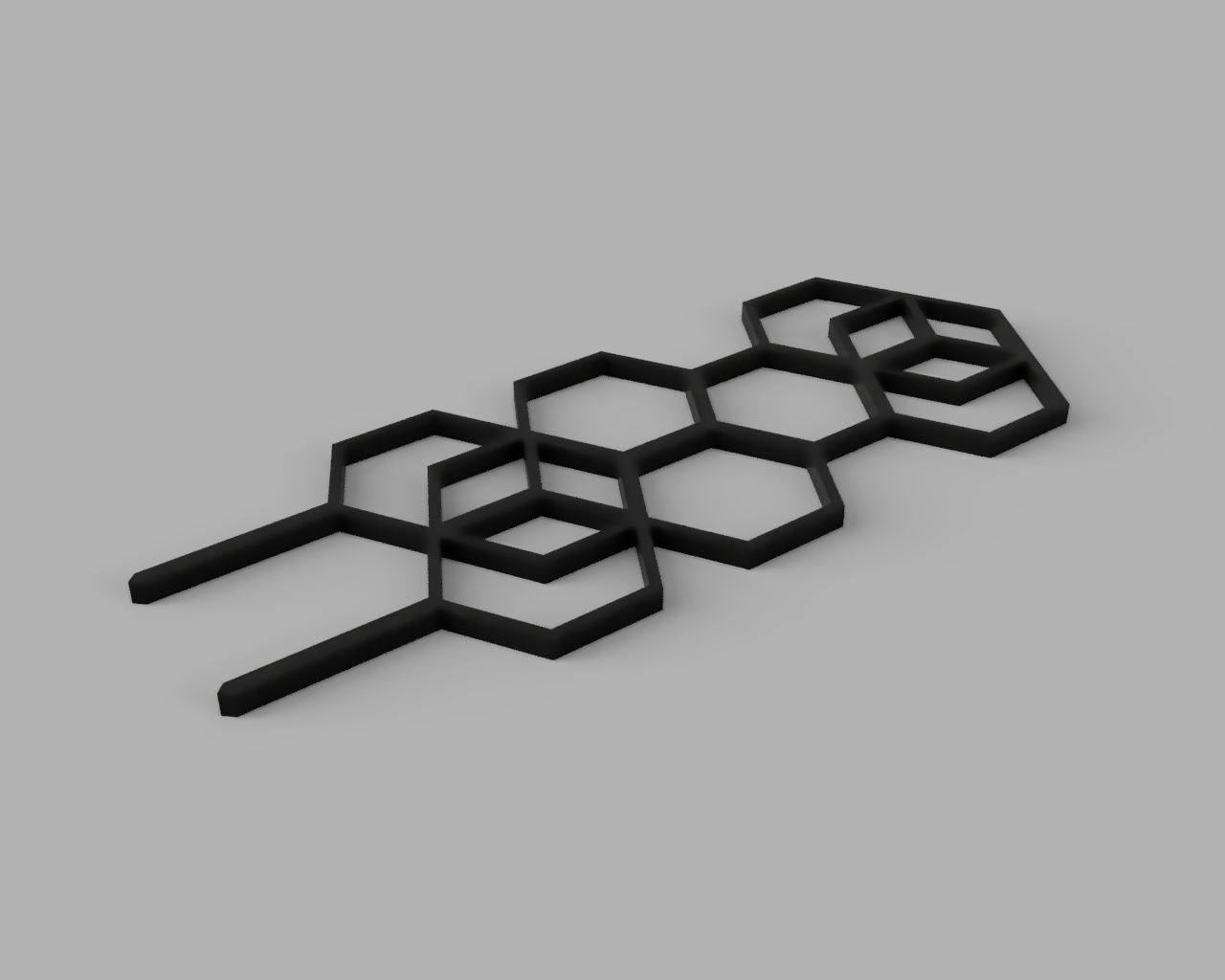 3 Plant Support Hexagon by Lauz | Download free STL model | Printables.com