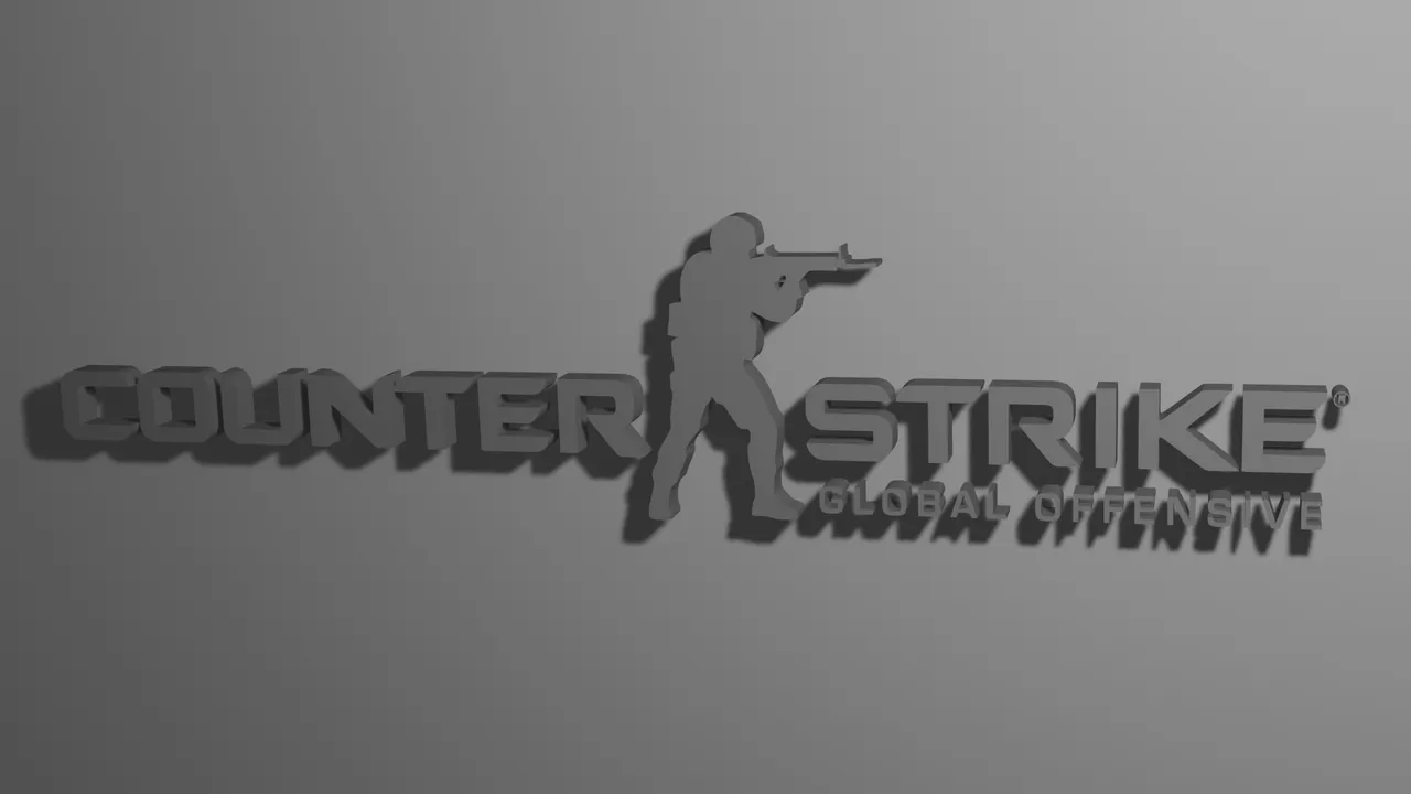 CS:GO logo by tubi | Download free STL model | Printables.com