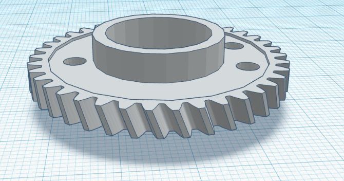 Buchi V-300 counterweight gear by Kieran Devlin | Download free STL ...