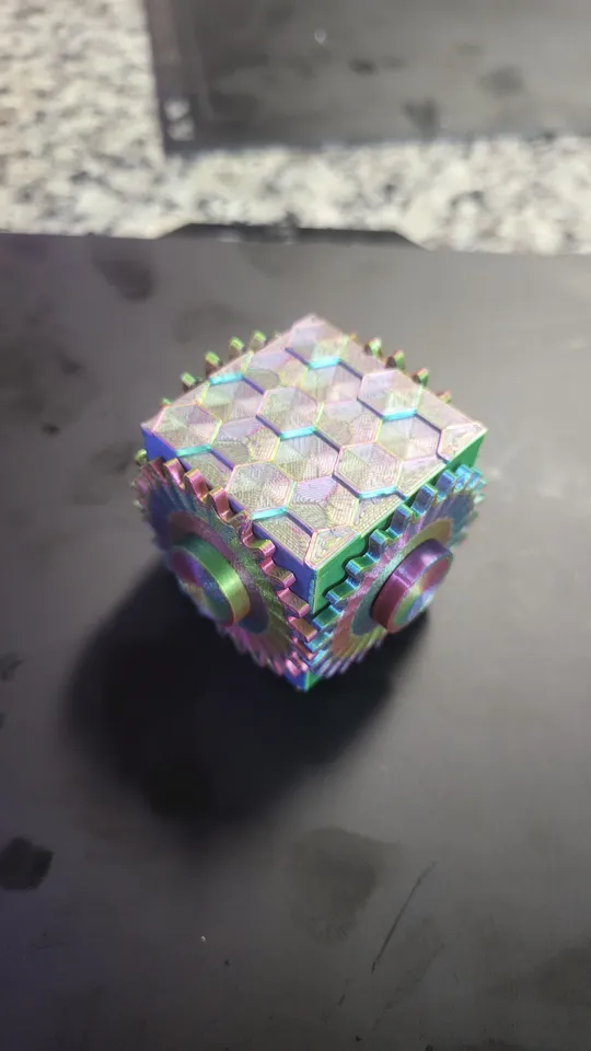 Geared Fidget Cube by kito-818 | Download free STL model | Printables.com