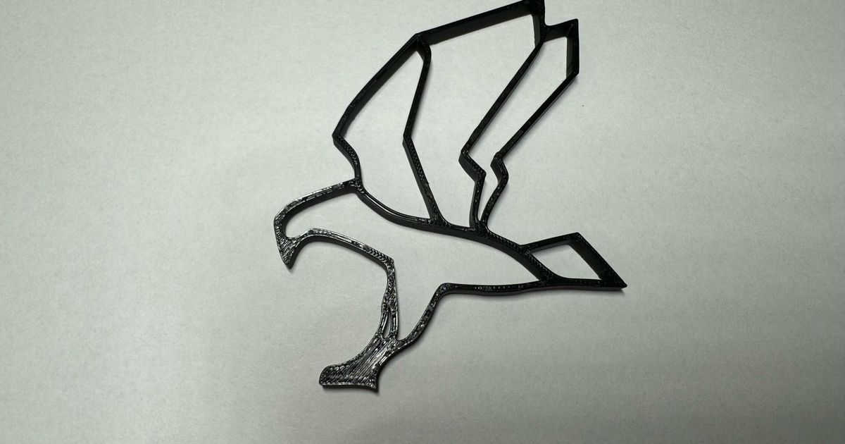 eagle geometric by Moriel | Download free STL model | Printables.com