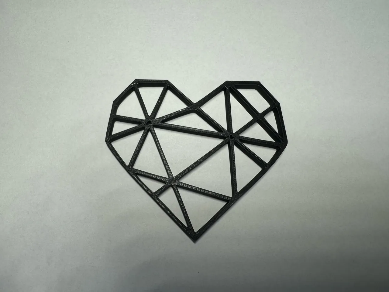 heart geometric by Moriel | Download free STL model | Printables.com
