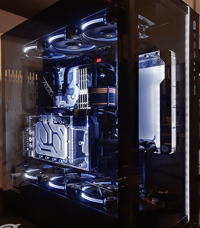 Watercooled GPU Vertical Bracket by pixelglance3d | Download free STL ...