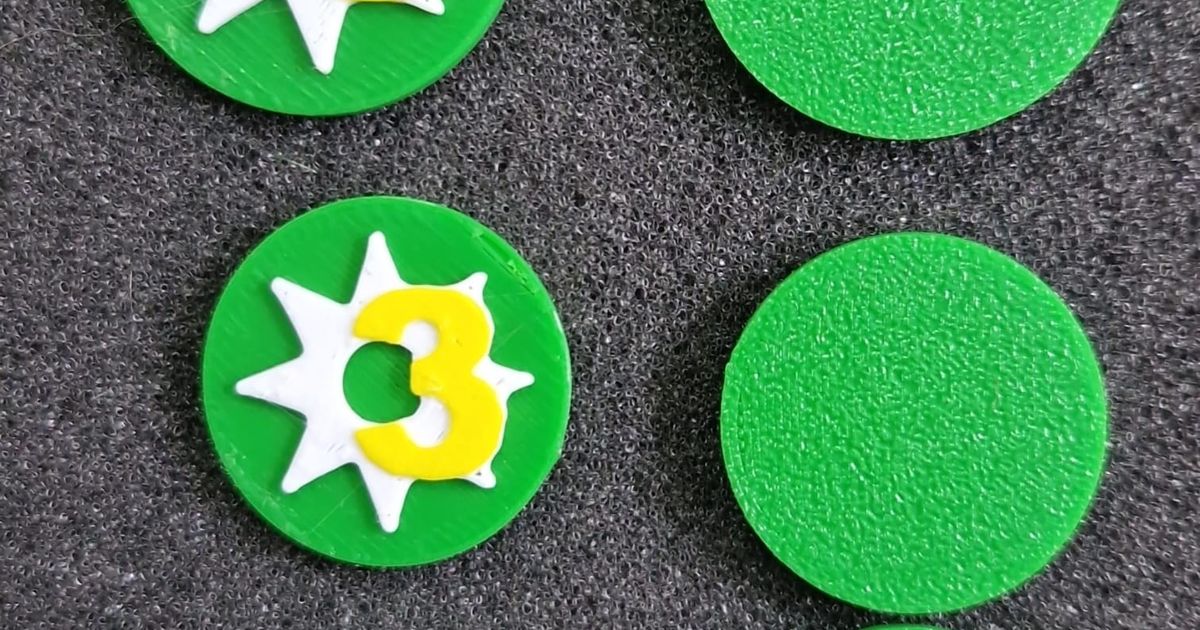 Power Tokens for Marvel Crisis Protocol with Filament Change by ...