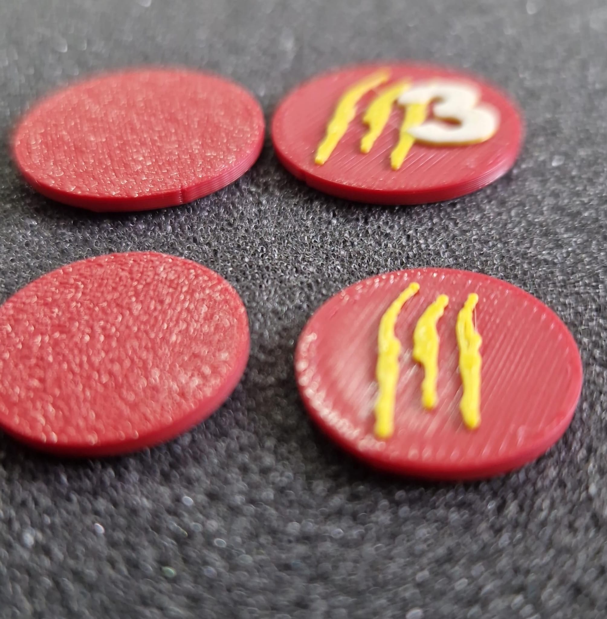 Wound Tokens for Marvel Crisis Protocol with Filament Change by ...