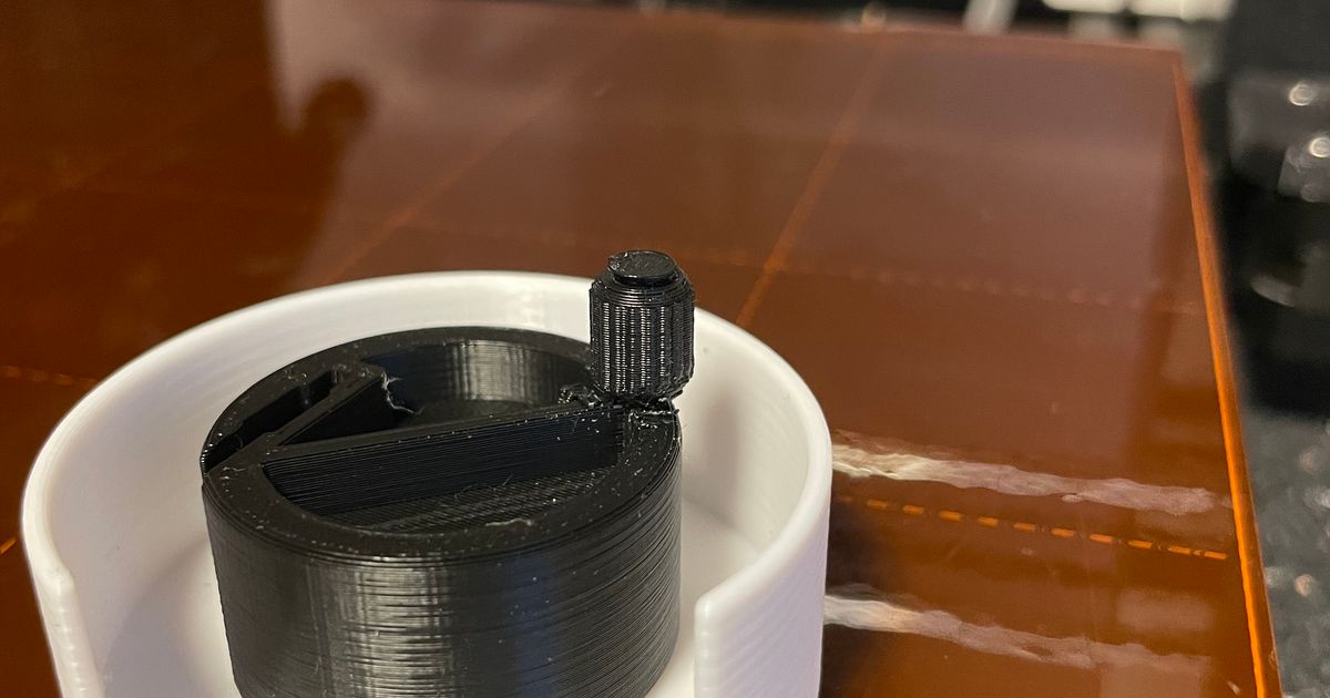 Winder with crank by Frog01 | Download free STL model | Printables.com