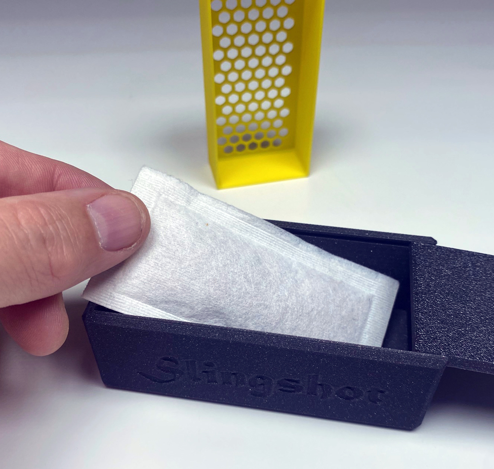 Slingshot AMMO BOX with dehumidifier (Munitionsbox für Steinschleuder ...