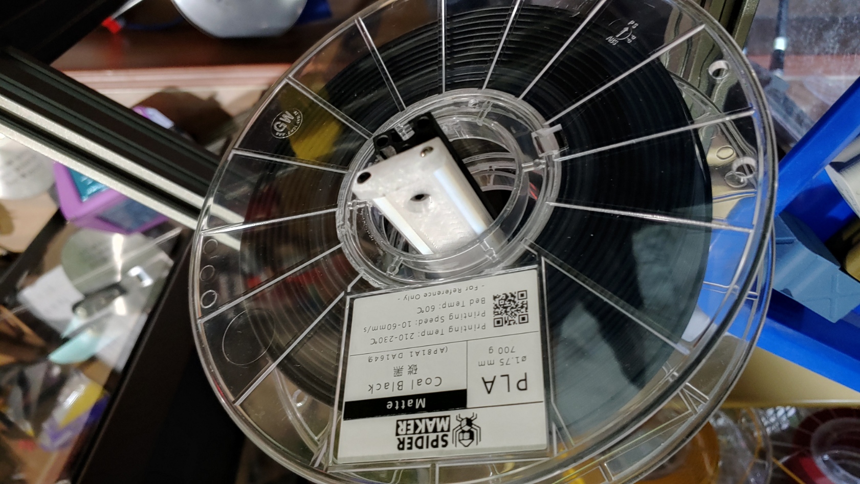 Ratrig-style Spool Holder Plate for Ping 3D Printers by Gumo Design ...