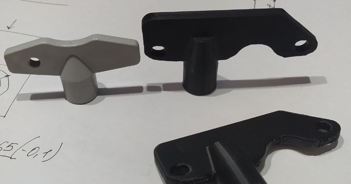 Triangular key for panel room by Serhii Muravskyi | Download free STL ...